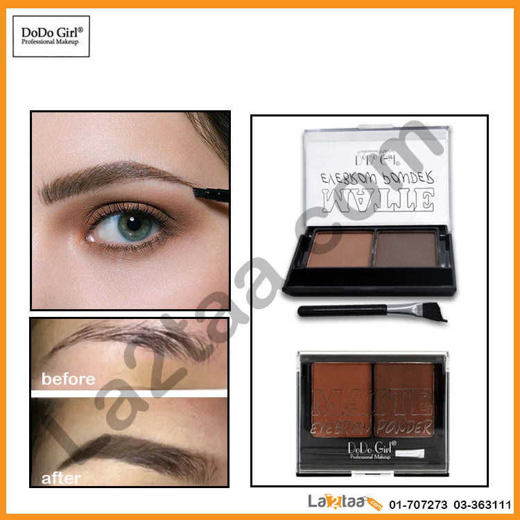 Dodo Girl- Matte Eyebrow Powder – La2taa